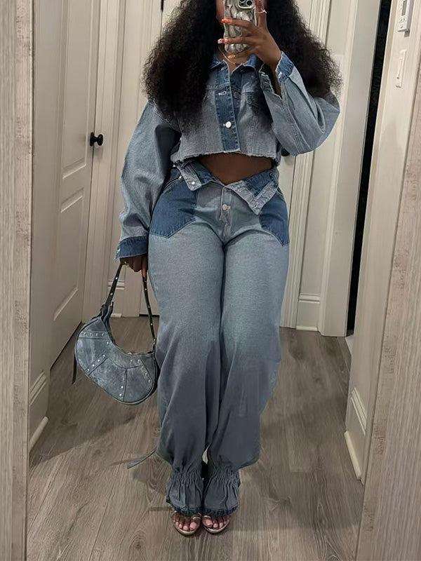 Denim Jacket & Jeans Set – HAUS SAVAGE